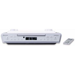 Lenco Küchenunterbauradio KCR-150, weiß, UKW, CD, Bluetooth