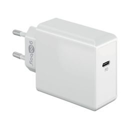 goobay USB-Lader 61762, 5-20 V, 3 A, 65 W, USB-C PD, weiß