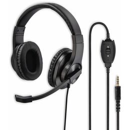 Hama Headset HS-P350, Stereo, schwarz