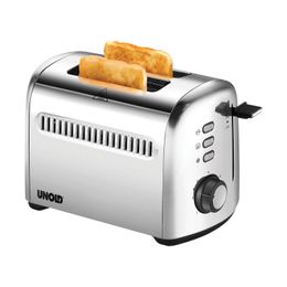 Unold Elektro UNOLD Toaster 2er Retro 38326, edelstahl, 950 W