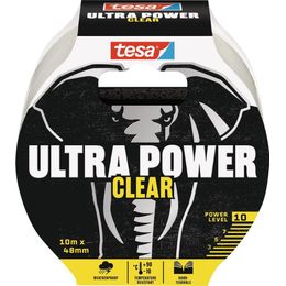 Tesa Ultra Power Clear, Reparaturband, 48 mm x 10 m, transparent