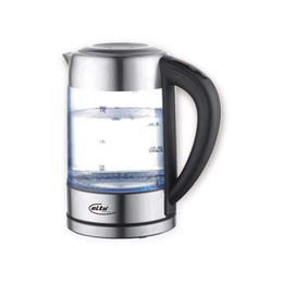 Elta Wasserkocher GWK-2200.4T, Glas, 1,7 L, 2200 W, Temperaturregelung