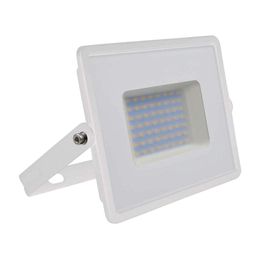 V-TAC LED-Fluter VT-4051, EEK: F, 50W, 4300lm, 3000K, weiß