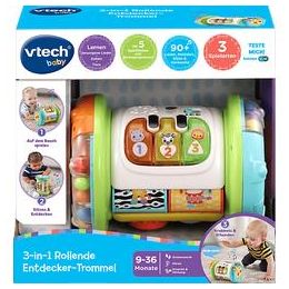 Mendler VTECH 3-in-1 Rollende Entdecker-Trommel Spielset, Mehrfarbig