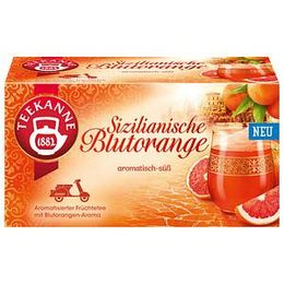 Teekanne Sizilianische Blutorange Tee 18 Portionen