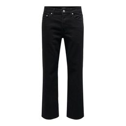 Only & Sons ONLY & SONS Weite Jeans, schwarz