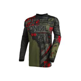 O Neal O’NEAL Motocross-Shirt, grün|schwarz