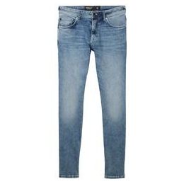 Tom Tailor DENIM Herren Piers Slim Jeans, blau, Uni, Gr. 32/36