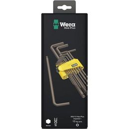 Wera 950/13 Hex-Plus Imperial 1 Winkelschlüsselsatz BlackLaser