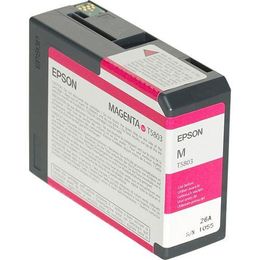 Epson Tintenpatrone magenta T 580 80 ml T 5803