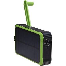 Denver Powerbank Solar PSO-10012 10000mAh + Hand Crank Dynamo