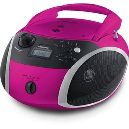 Grundig GRB 3000 BT pink/silber