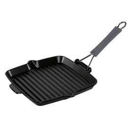 Staub Grillpfanne induktion quadratisch 24x24cm schwarz