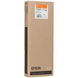 Epson Tintenpatrone orange T 636 700 ml T 636A