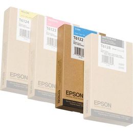 Epson Tintenpatrone cyan T 612 220 ml T 6122