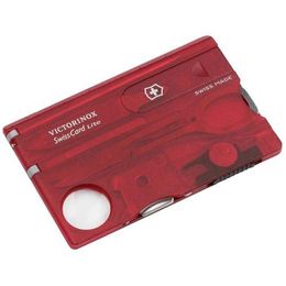 Victorinox SWISSCARD LITE rot transparent