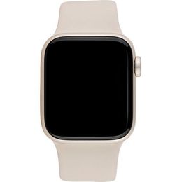 Apple Watch SE GPS 44mm Alu Polarstern Sportarmband S/M