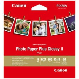 Canon PP-201 13x13 cm 20 Blatt Photo Paper Plus Glossy II 265 g