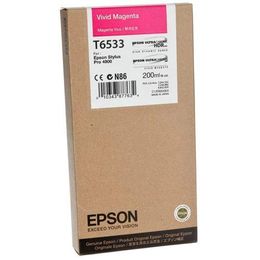 Epson Tintenpatrone vivid magenta T 653 200 ml T 6533