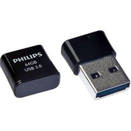 Philips USB 3.0 64GB Pico Edition Midnight Black