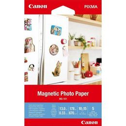 Canon MG-101 10x15 cm Magnetic Photo Paper 5 Blatt