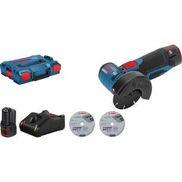 Bosch GWS 12V-76, 2x GBA 12V 3.0 Akku-Winkelschleifer