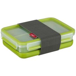 Emsa Clip&Go Lunchbox 518098 1,2l Transparent/Grün