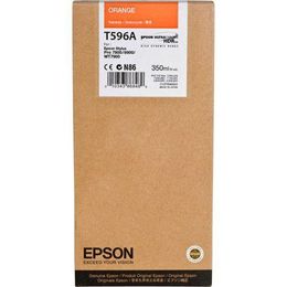 Epson Tintenpatrone orange T 596 350 ml T 596A