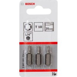 Bosch 3ST Torxschr.Bit T10 XH 25mm