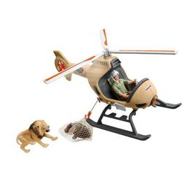 Schleich Wild Life 42476 Helikopter Tierrettung