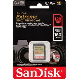 Sandisk Extreme SDXC 128GB UHS-I C10 U3 V30