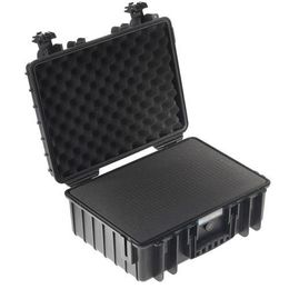 B&W International B&W Outdoor Case Type 5000 schwarz mit Schaumstoff Inlay