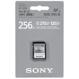 Sony SDXC E series 256GB UHS-II Class 10 U3 V60