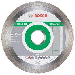 Bosch Diamanttrennscheibe Standard für Ceramic 125mm 22,23