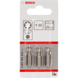 Bosch 3ST Torxschr.Bit T25 XH 25mm