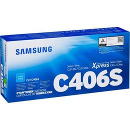 HP/Samsung CLT-C 406 S Toner cyan