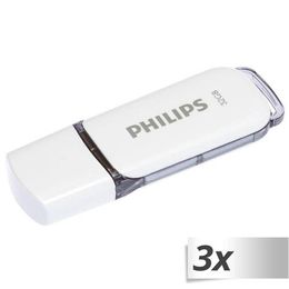 Philips USB 2.0 3-Pack 32GB Snow Edition Shadow Grey