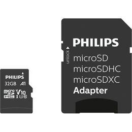 Philips MicroSDHC Card 32GB Class 10 UHS-I U1 incl. Adapter