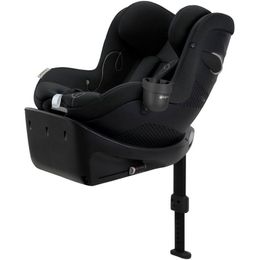 Cybex Autokindersitz Sirona Gi i-Size, moon black, ab: 3 Monaten, bis: 4 Jahren, bis: 20 kg, (2-tlg), inklusive Base, schwarz