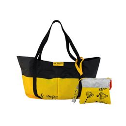 Bag to Life Shopper Airlie Bundle (2-tlg), aus recyceltem Material, gelb