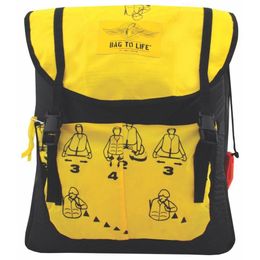 Bag to Life Cityrucksack Cargo Backpack BC, gelb|schwarz