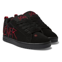 DC Shoes Sneaker »Slayer Court Graffik« Black/Black/Red 7(39) 7(39) Material: Nubuklederobermaterial