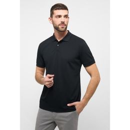 Eterna Langarm-Poloshirt »MODERN FIT« schwarz 40 40 Passform laut Hersteller: Modern Fit