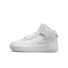 Nike Air Force 1 Mid EasyOn Schuhe für ältere Kinder - Weiß