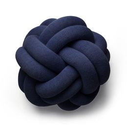 Design House Stockholm - Knot Kissen, navy