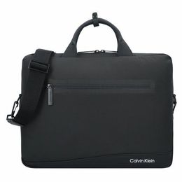 Calvin Klein Rubberized Conv Aktentasche 38.5 cm Laptopfach ck black