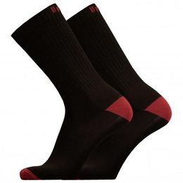 UphillSport - Posio Hiking 3-Layer Merino - Wandersocken 35-38 | EU 35-38 schwarz