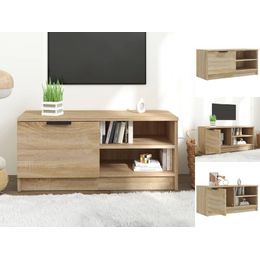 vidaXL TV-Schrank TV-Schrank Sonoma-Eiche 80x35x36