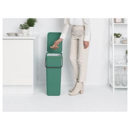 Brabantia Mülleimer Sort & Go Abfallbehälter 40l Grün