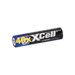 XCELL 40x XTREME Lithium Batterie AAA Micro FR03 L92 XCELL 10x 4er Blister Batterie